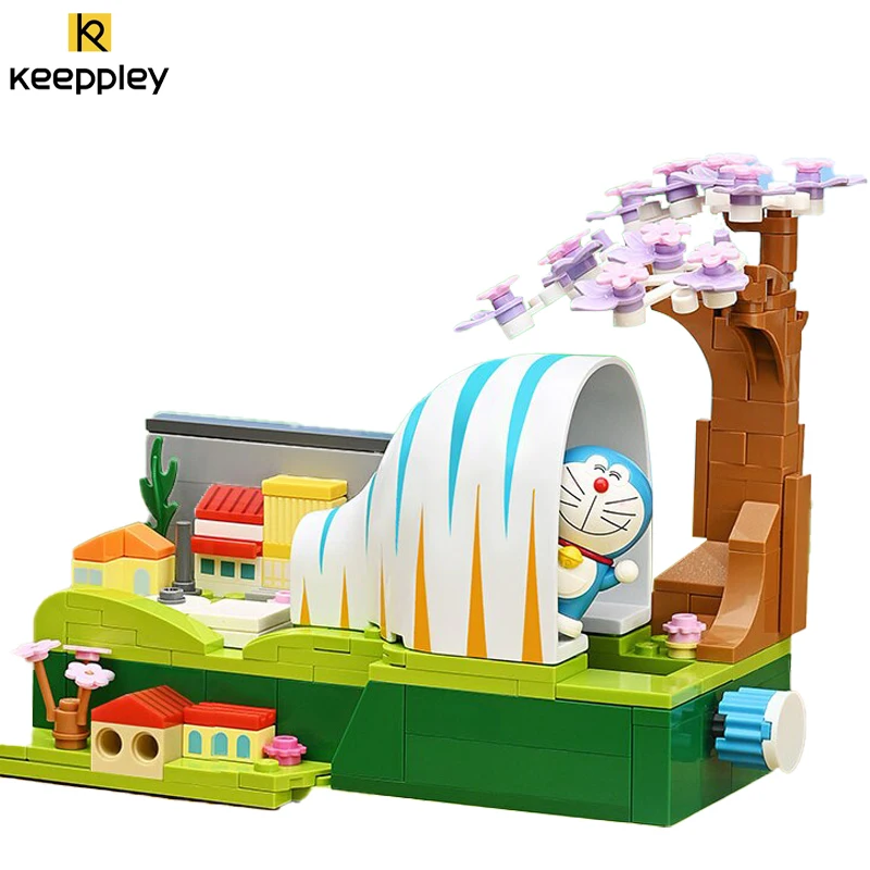 Anime-Keeppley-Big-and-Small-Tunnel-Doraemon-Building-Block-Toy ...