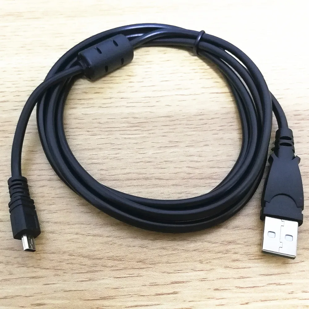 Camera USB 8pin Data Cord Cable for Nikon Coolpix Lumix TZ5 LX2 LX5 LX7 ...
