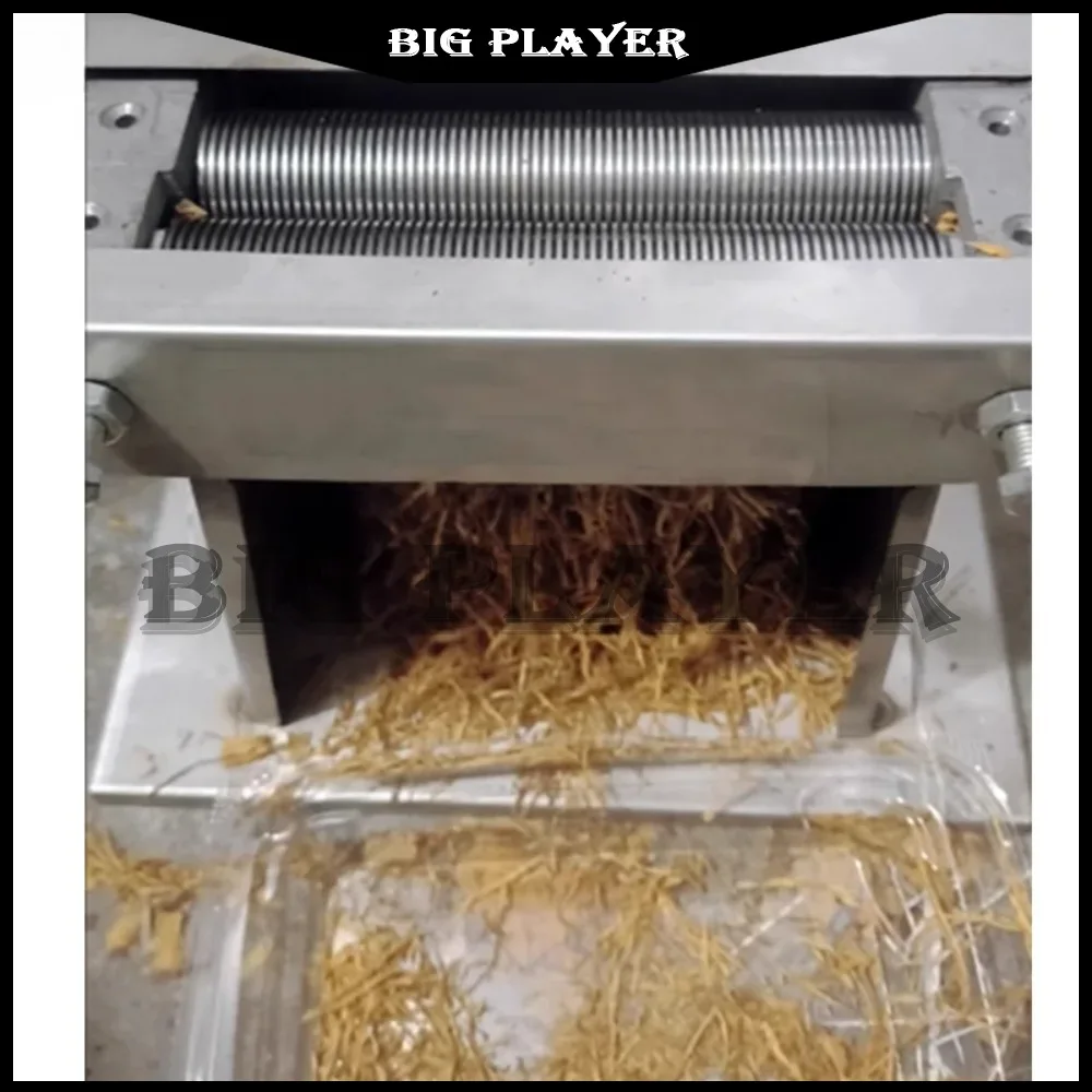 Tobacco Leaf Shredder Machine 0.7mm 1mm Tabletop Tangerine Peel ...