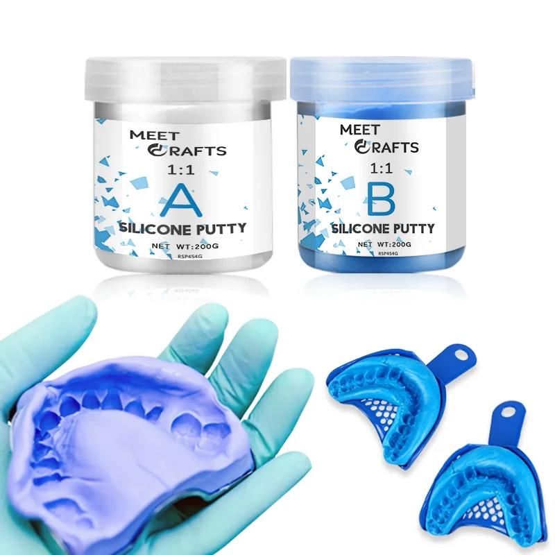 Dental-Teeth-Impression-Putty-Material-Alginate-Putty-Molding-Kit ...