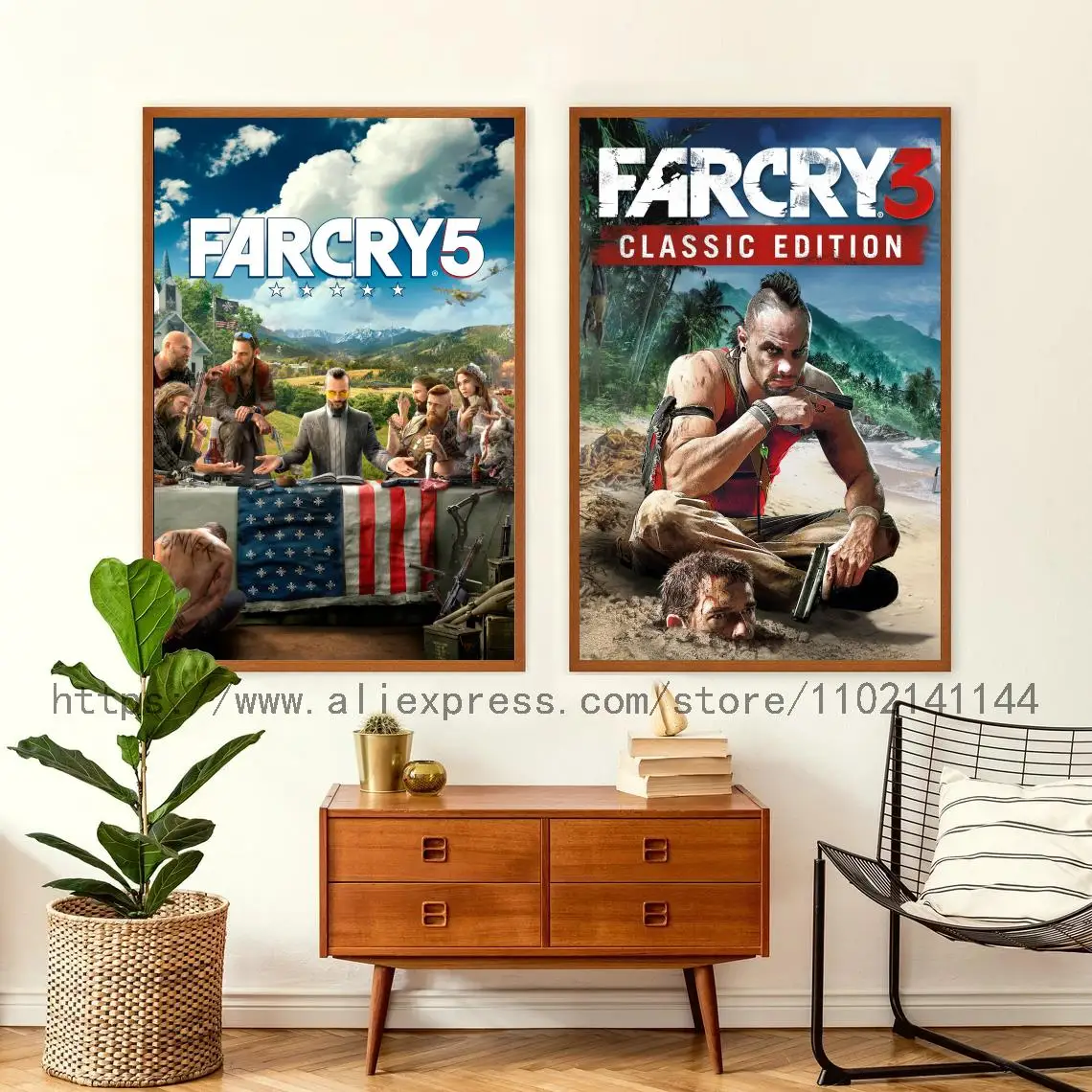 Far-Cry-6-5-4-3-2New-Dawn-Video-Game-Decoration-Art-Poster-Wall-Art ...