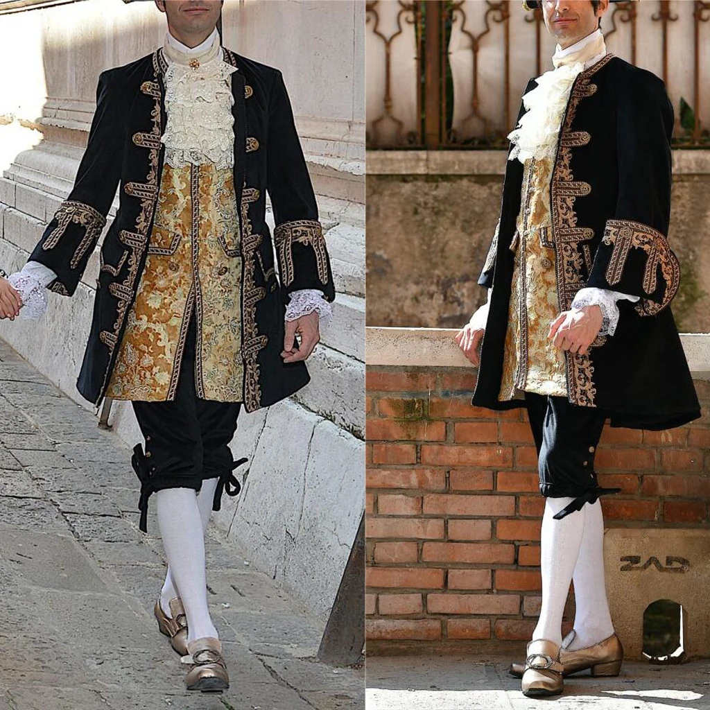 18th-Century-Men-s-Rococo-Baroque-Court-King-Prince-Cosplay-Suit ...