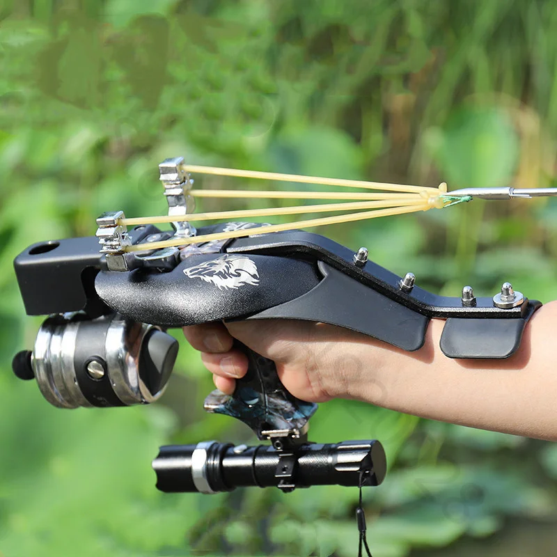 New-Fishing-Reel-Laser-Fishing-Slingshot-Package-Outdoor-Competitive ...