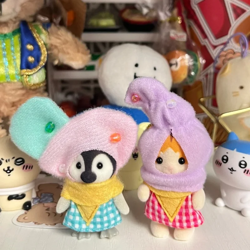 In-Stock-Hot-Simulation-Forest-Family-Chocolate-Rabbit-Anime-Figure ...