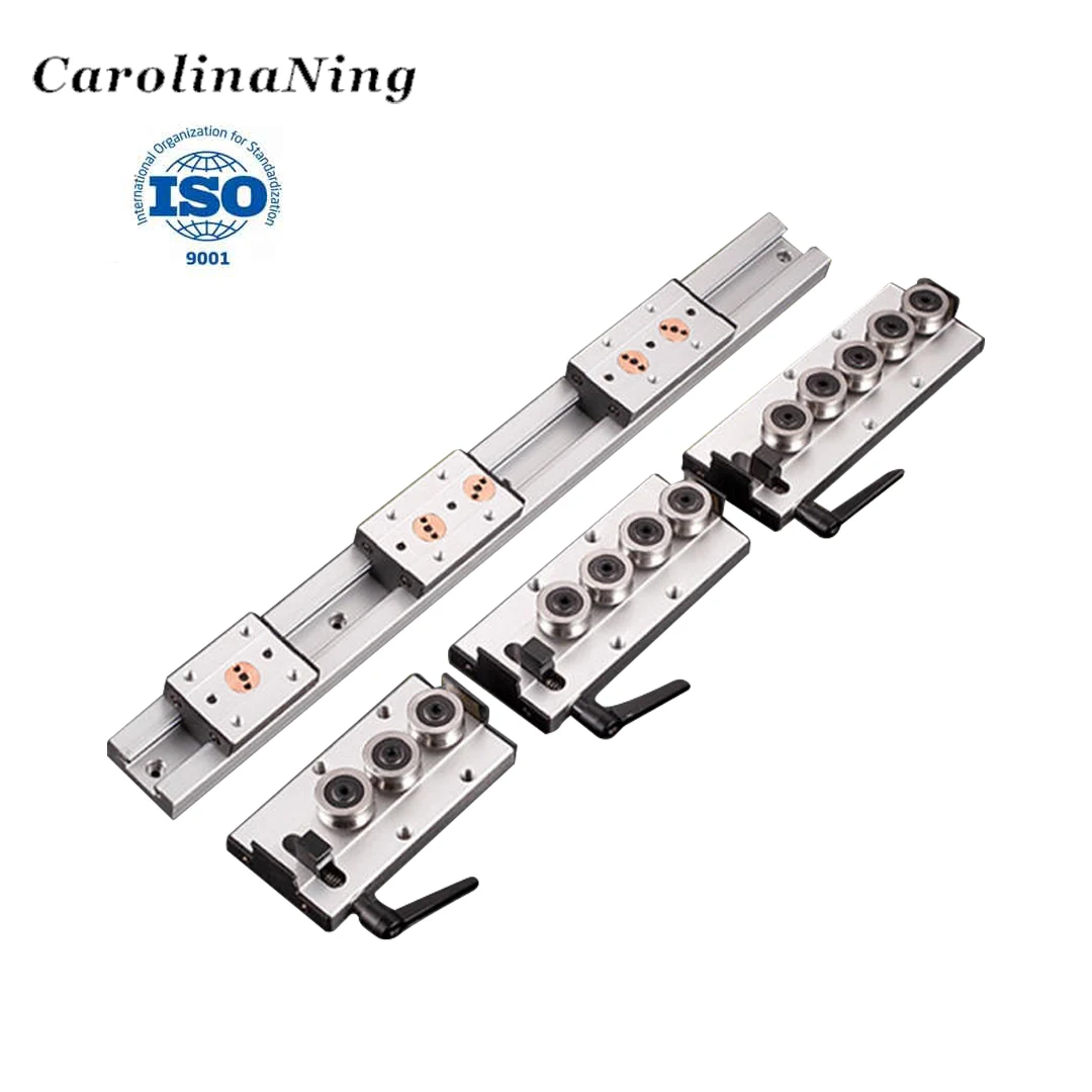 1PC-Double-Axis-Guide-Rail-Block-With-Axis-Cnc-White-Aluminum-Extrusion ...