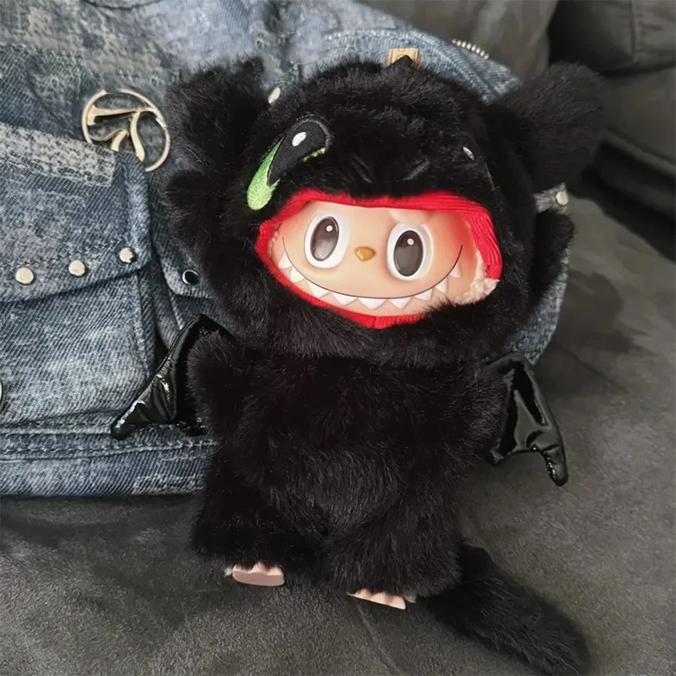 Toothless Outfit Only for 17cm 1st/2nd/3rd Gen Labubu Doll, Anime Vinyl ...