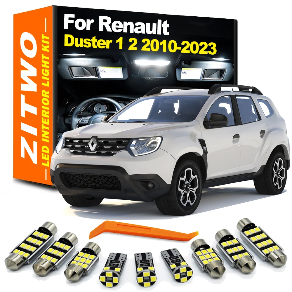 ZITWO-Carro-LED-Interior-de-Leitura-Placa-de-Luz-Kit-Bulbo-Para-Renault ...