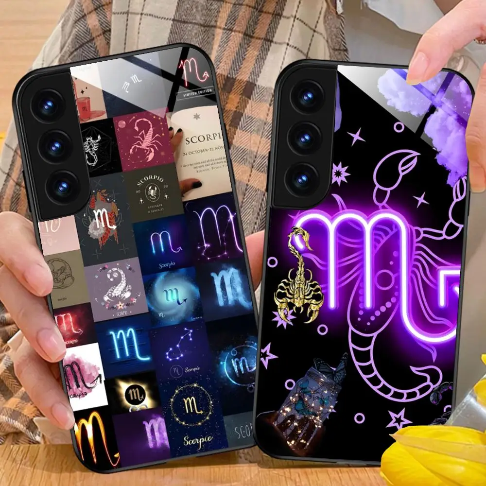 Zodiac Sign Scorpio Mobile Phone Case for Samsung Galaxy A56 55 54 53 ...
