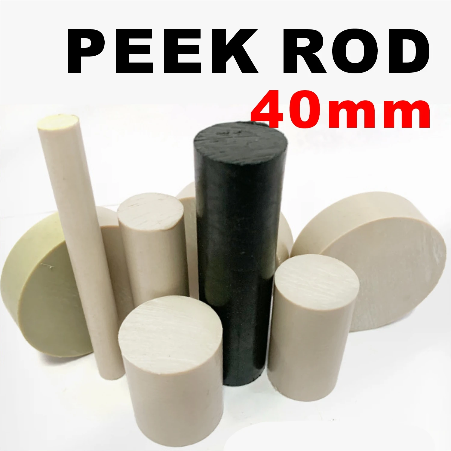 40mm-PEEK-Rod-Polyetheretherketone-Special-Engineering-Plastics-Factory ...