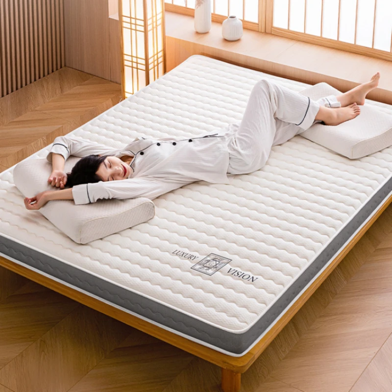 Memory-Cotton-Mattress-Tatami-Sleeping-Mat-High-density-Sponge-Mattresses-Full-Size-Double-Bed ...