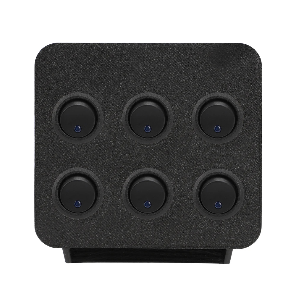 Headlight Switch Replacement 6-Switch Panel With White LED For 1999 ...