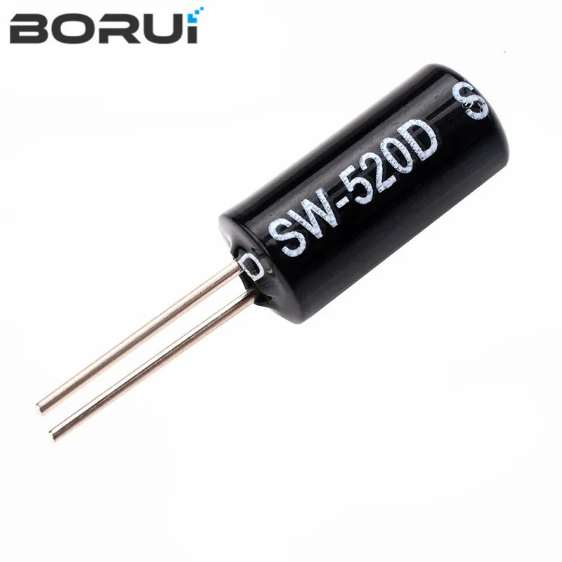 10PCS Highly Sensitive SW-520D SW520 Ball Switch Angle Tilt Switch ...