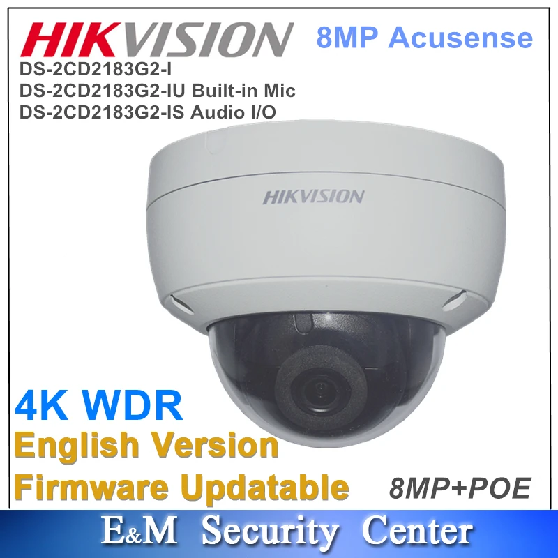 Hikvision cámara de red domo para exteriores, Original, DS 2CD2183G2 IU ...