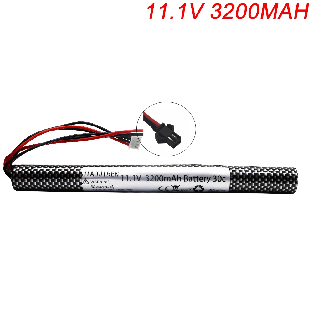 3S 11,1 V 3200MAH 18650 40C литий-полимерная батарея большой емкости ...