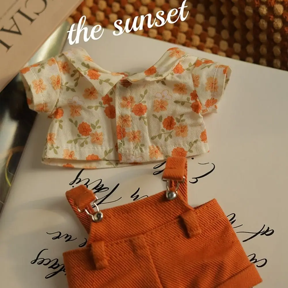 20cm-Doll-Clothes-T-shirt-Pants-Mini-Clothes-Overalls-Suit-For-Cotton ...