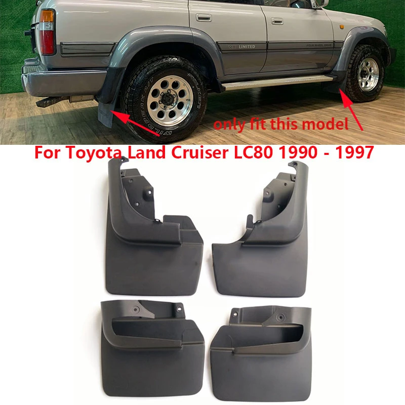 For Toyota Land Cruiser LC80 FJ80 1990 - 1997 Front Rear Wheel Fender ...