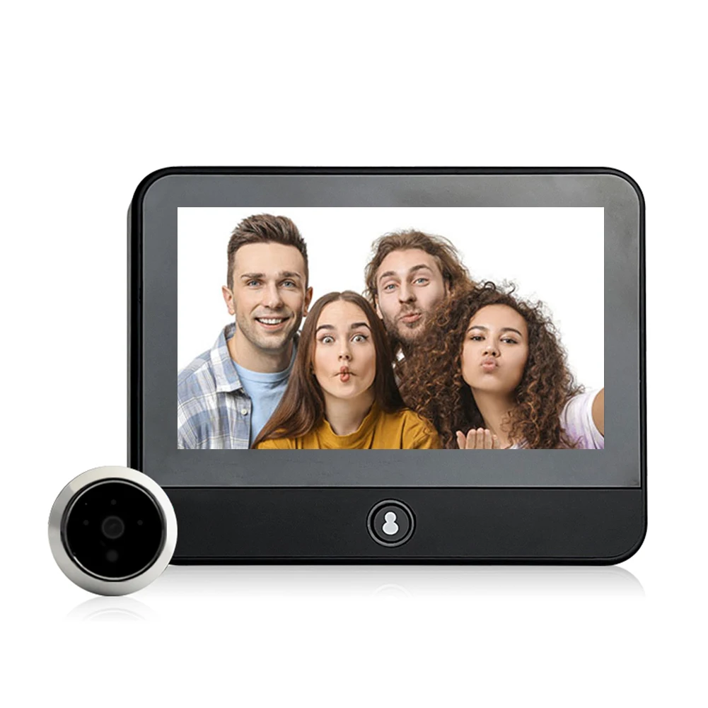 1080P-WIFI-Peephole-Viewer-with-4-3-Inch-Monitor-120-Degree-Wide-Angle ...