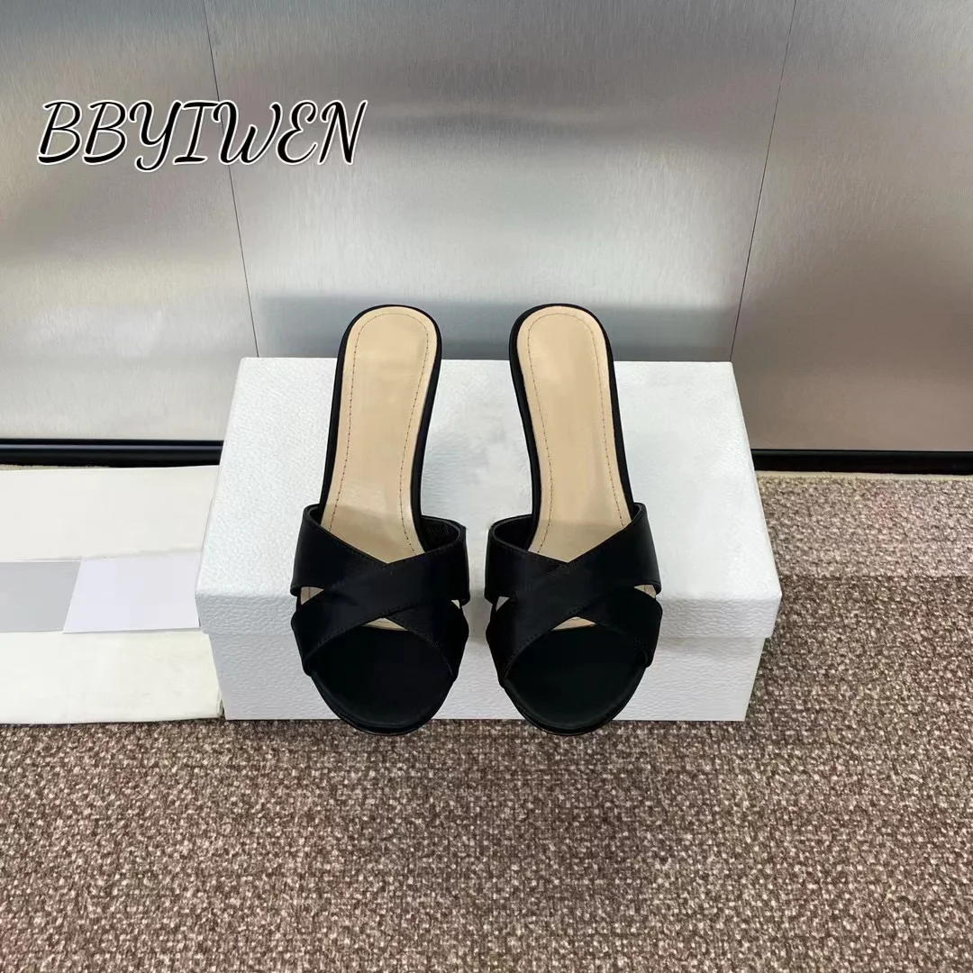 2024-Spring-And-Summer-New-Catwalk-Style-Fish-Mouth-High-Heels-Open-Toe ...