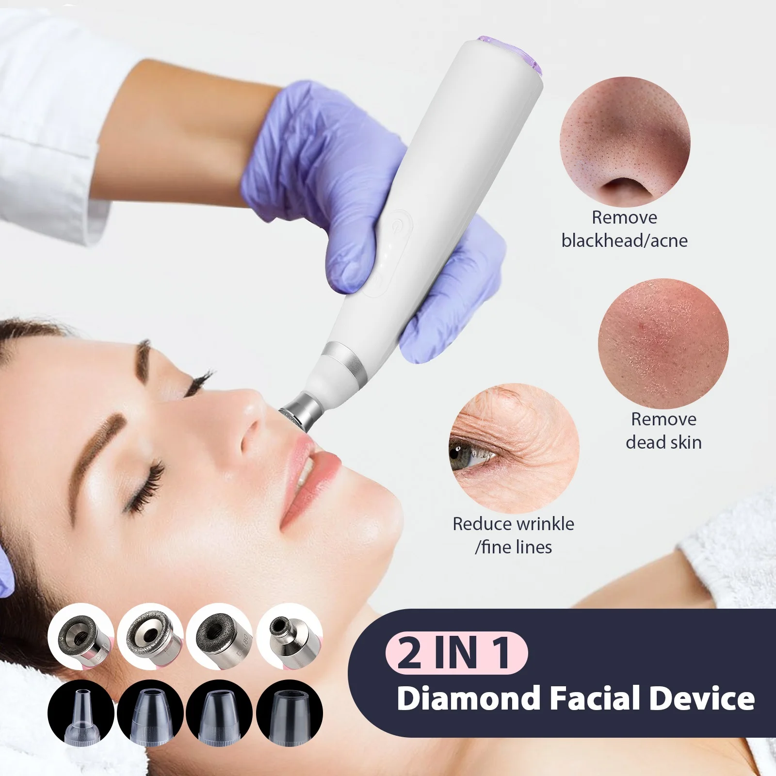 Foreverlily-Portable-Diamond-Peeling-Machine-Microdermabrasion-Facial ...