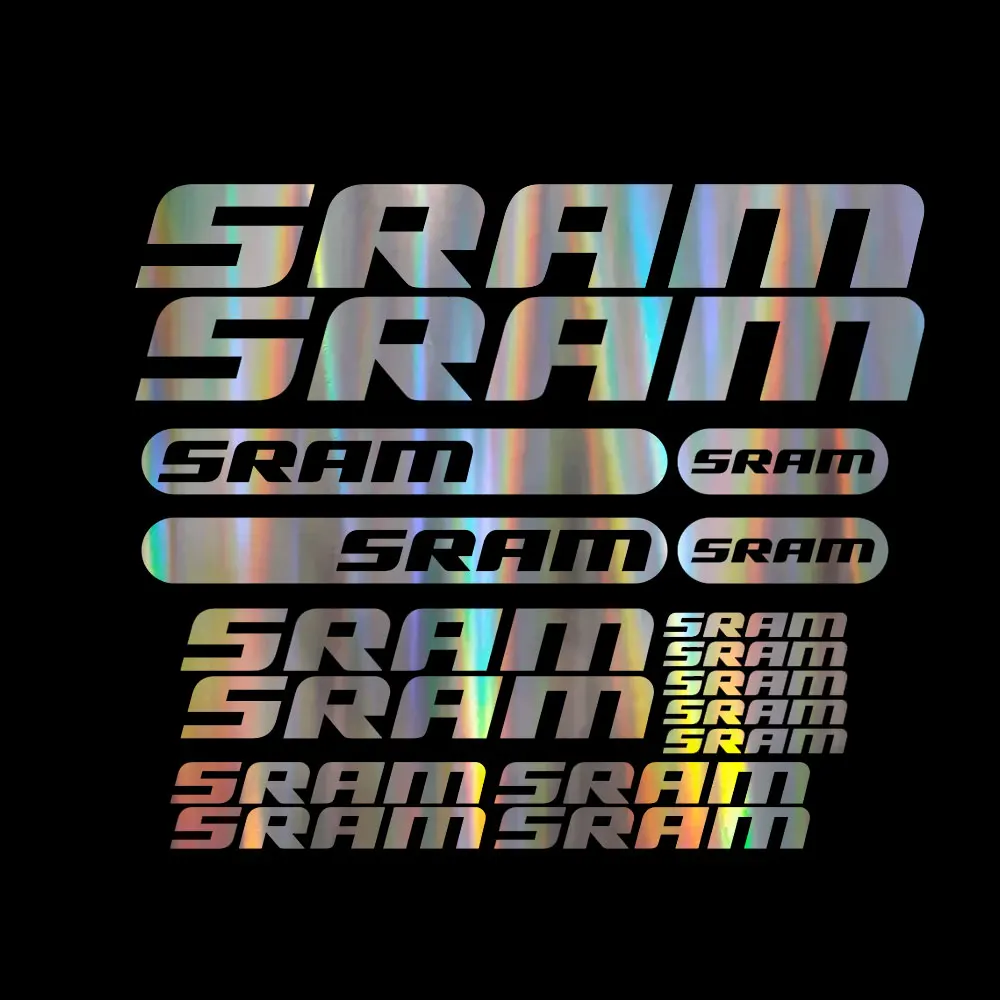 17pcs for SRAM Stickers DECALS Vinyl Mountain Cycling MTB - AliExpress 34