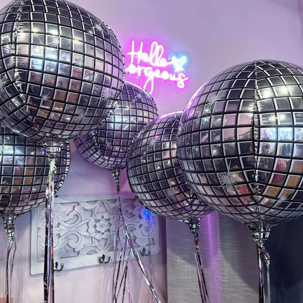5pcs-22inch-4D-Disco-Balloons-Laser-For-Wedding-Happy-Birthday-Popular ...