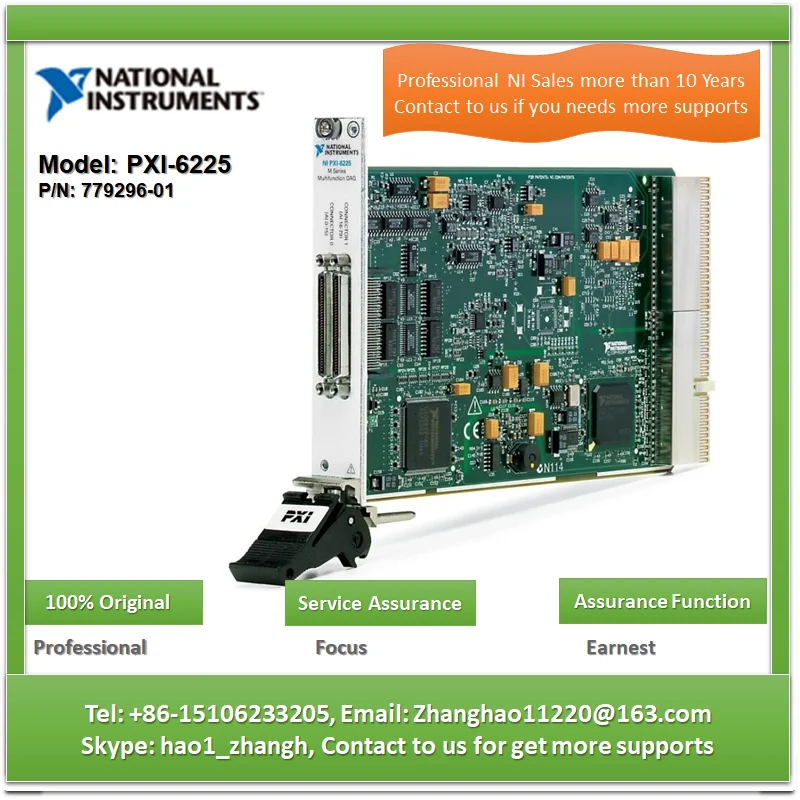 NI PXI-6225 Multifunction M Series Data Acquisition Module 779296-01