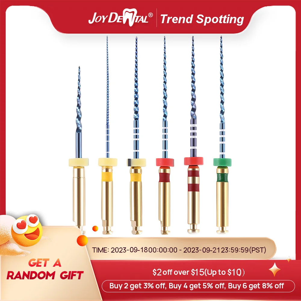 JOY DENTAL File Endo Niti Heat Activated Endodontics Files 25mm 02/04 ...