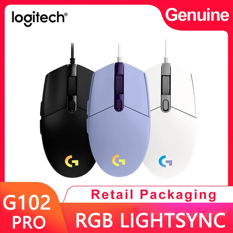Logicool-G-gaming-mouse-wired-G102-white-LIGHTSYNC-RGB-6-programming ...