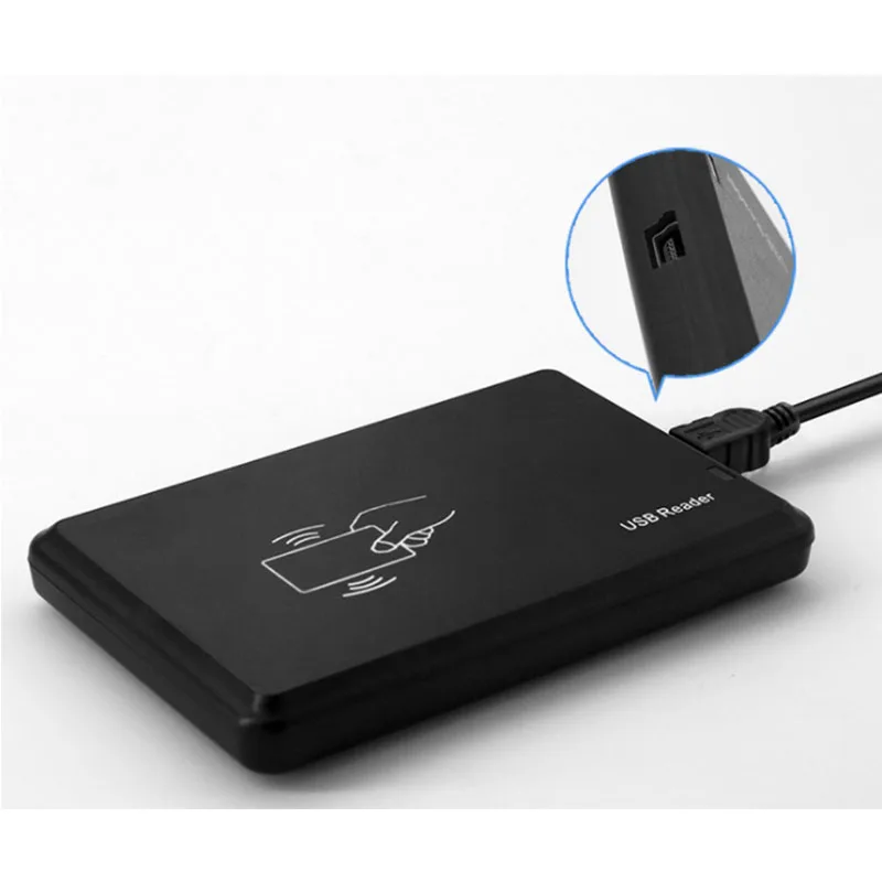 Rfid 125 Khz EM4100 Usb Reader Voor Smart Id-kaart Laatste 10 Digitale ...