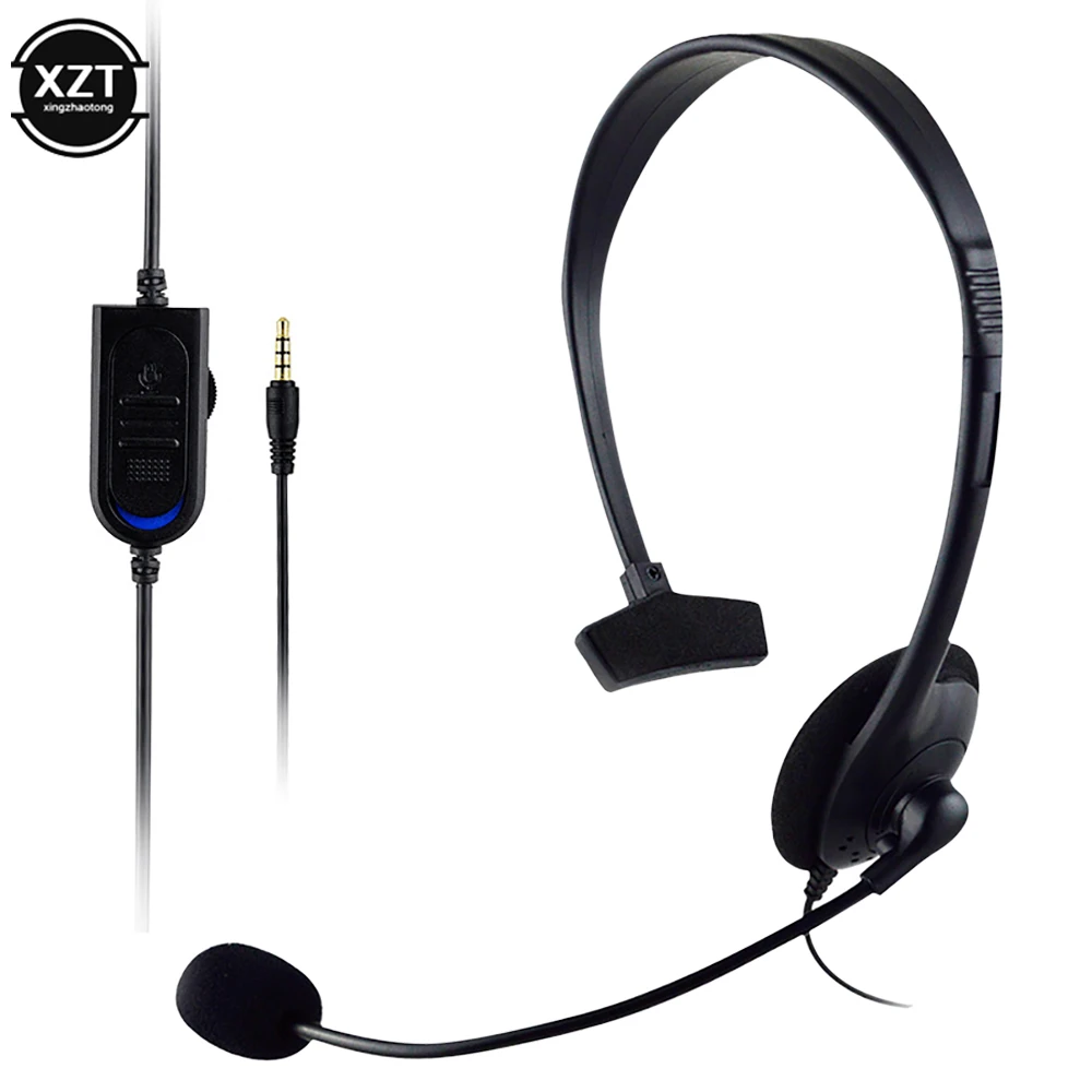 Operator Headphones Head-mounted With Noise Canceling Microphone One ...