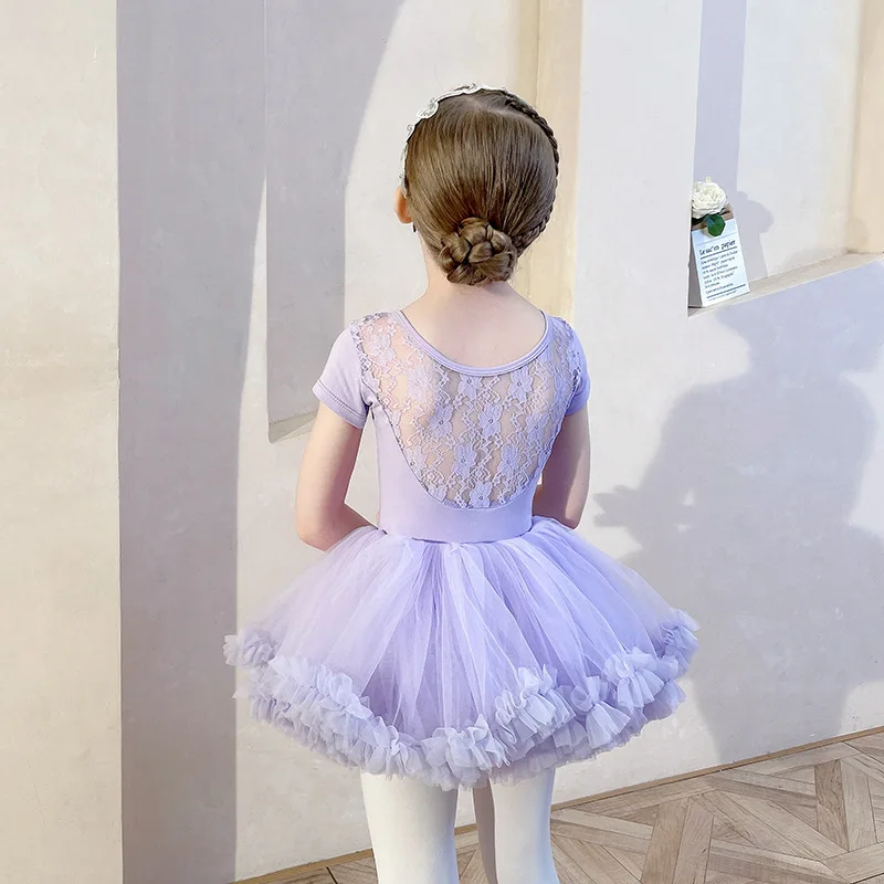 Girls Ballet Dress Children Training Skirt Kids Costume Leotard For ...