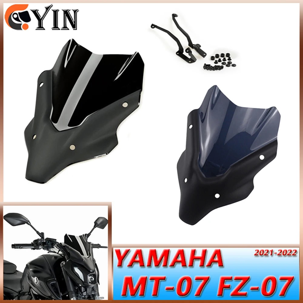 Motorcycle accessories Windshield Windscreen Aluminum Kit Deflector ...