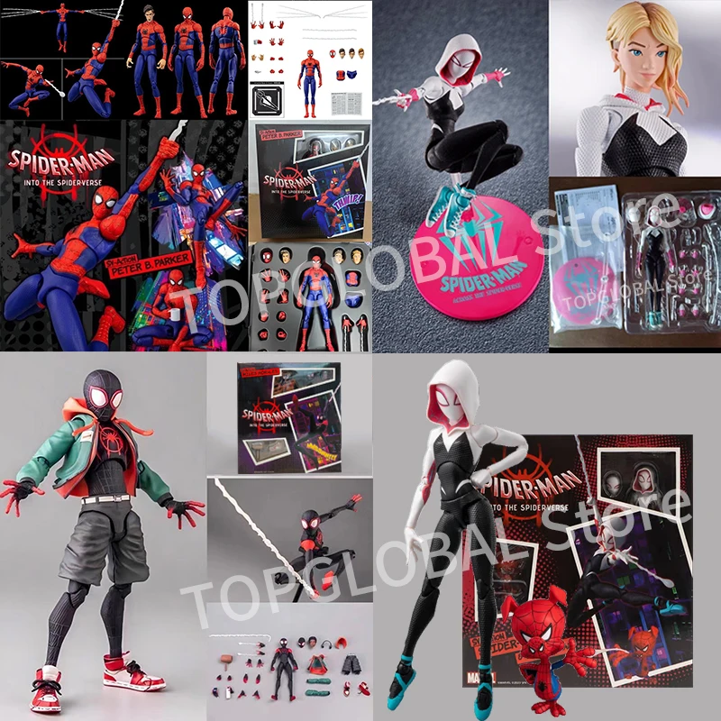 Marvel-Sv-Action-Figrue-SHF-Spider-Gwen-Stacy-Figure-Anime-Spiderman ...