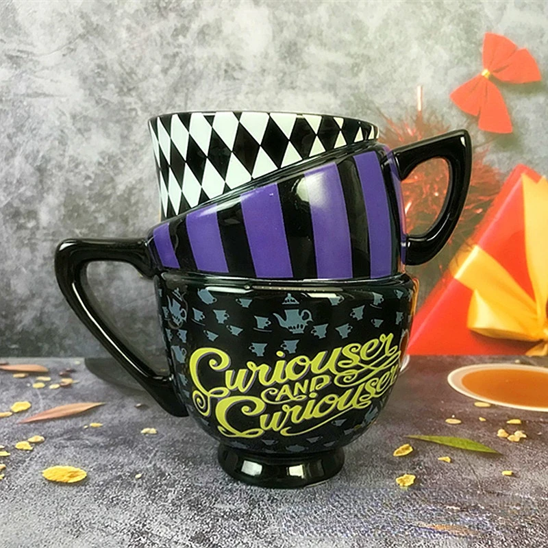 Alice In Wonderland Stacked Tea Cup