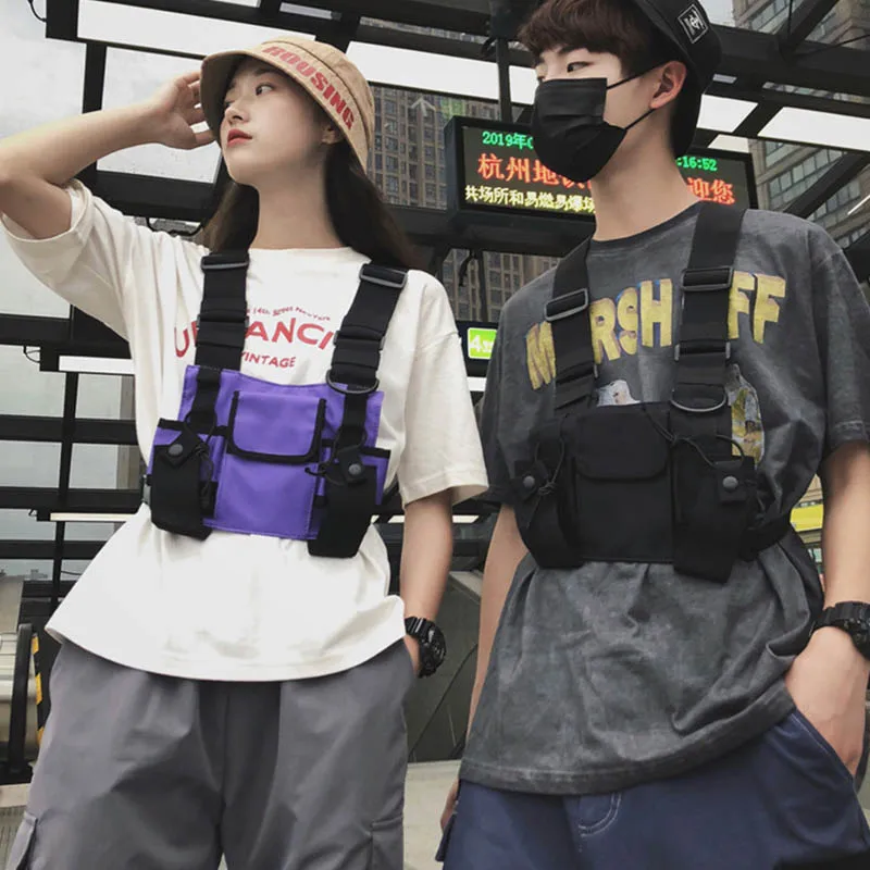 남자 힙색 크로스백 기능성 전투 전술 밀리터리 군인 군용 여성 체스트 리그 백 트렌드 힙합 티몬