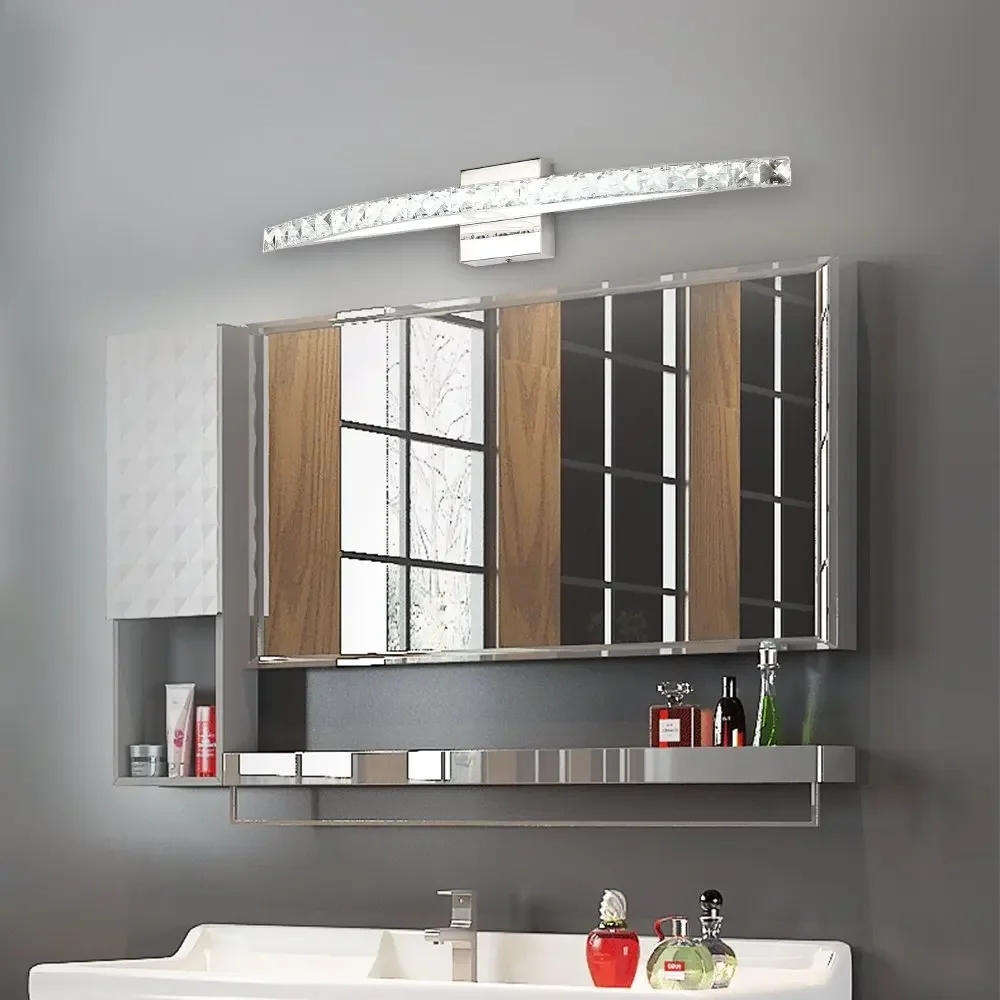 Crystal-Mirror-Front-Wall-Lamp-LED-Fashion-Simple-Bathroom-Toilet ...