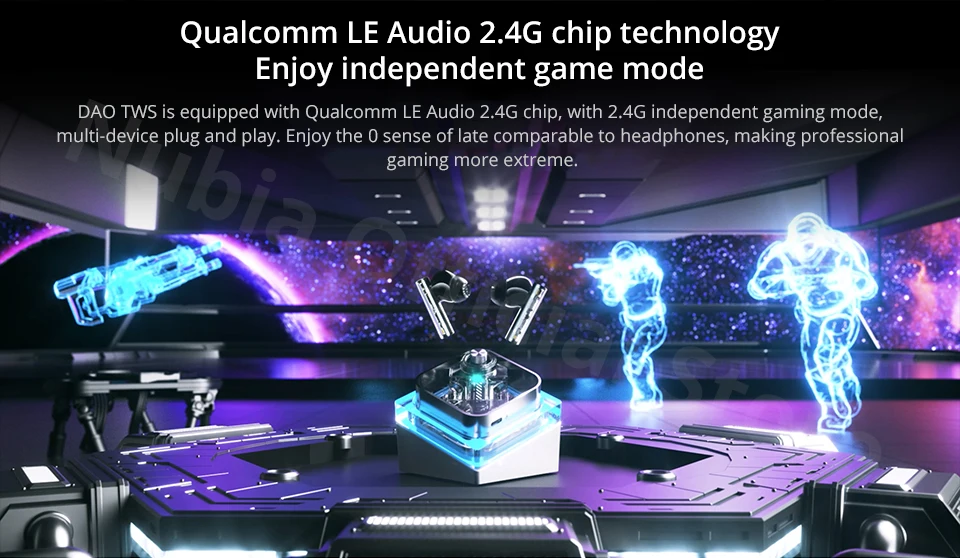 RedMagic Dao TWS Deuterium Gaming Earbuds