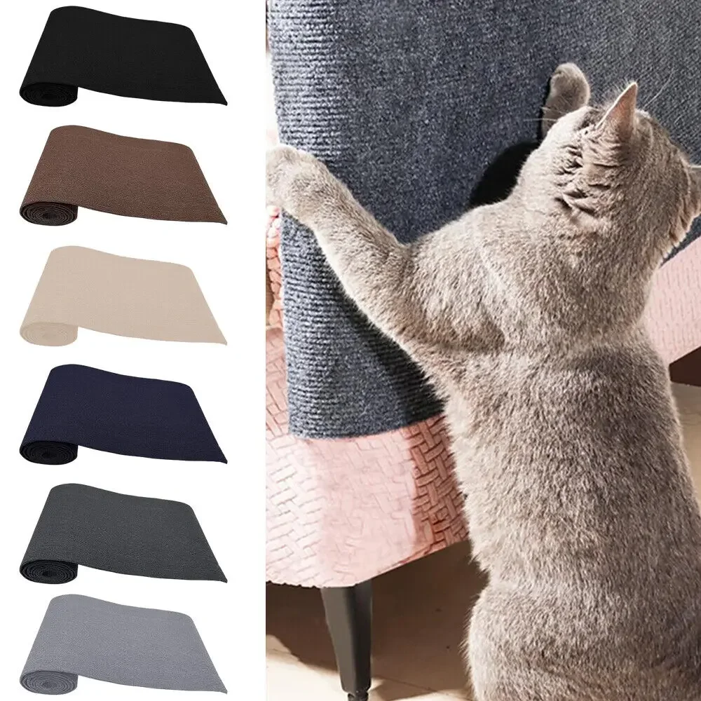 Cat-Scratcher-Sof-Protector-Pad-Trimmable-Auto-adesivo-Tapete-de-Canto ...