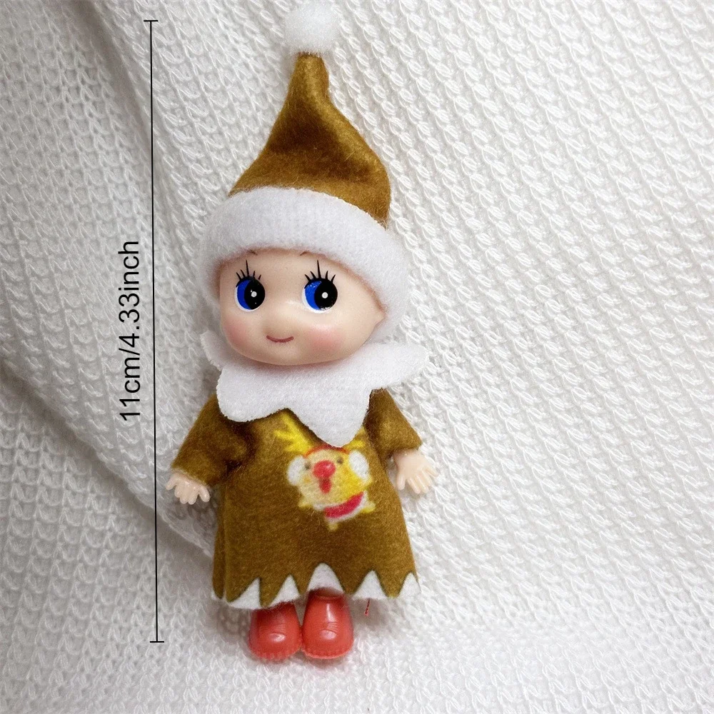 Muñeco elfo navideño de 42 cm para niños, minimuñecos elfos de juguete ...
