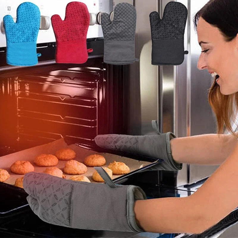 1PC-Kitchen-Baking-Protective-Gear-Microwave-Long-Style-Oven-Mitts ...