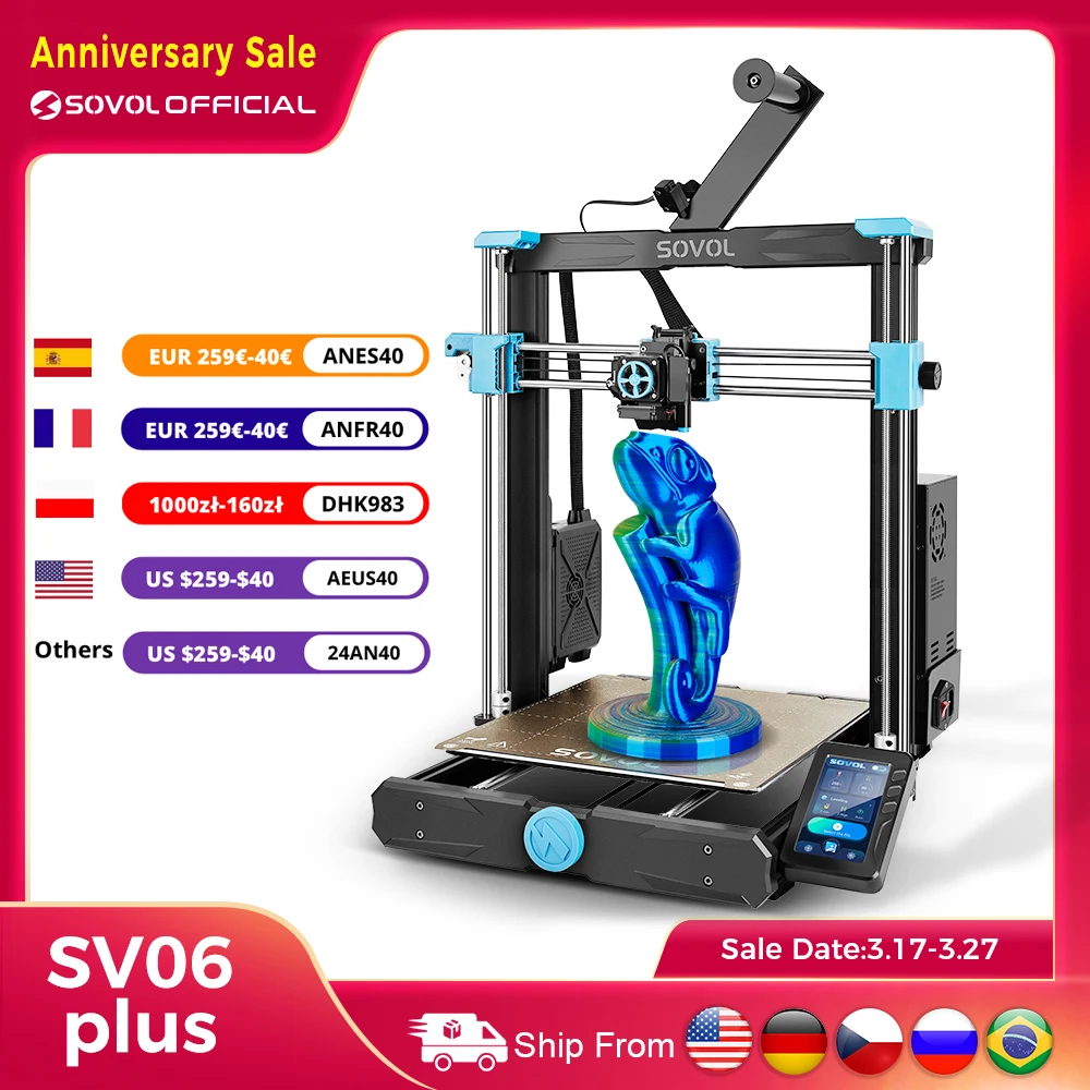 SV06-Plus-3D-Printer-Large-Direct-Drive-3D-Printer-Large-Size-150mm-s ...