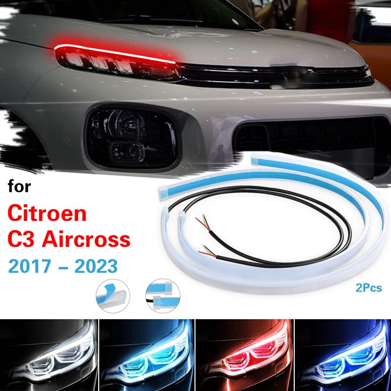 For-Citroen-C3-Aircross-2017-2023-Ultra-Thin-Double-Color-Waterproof ...