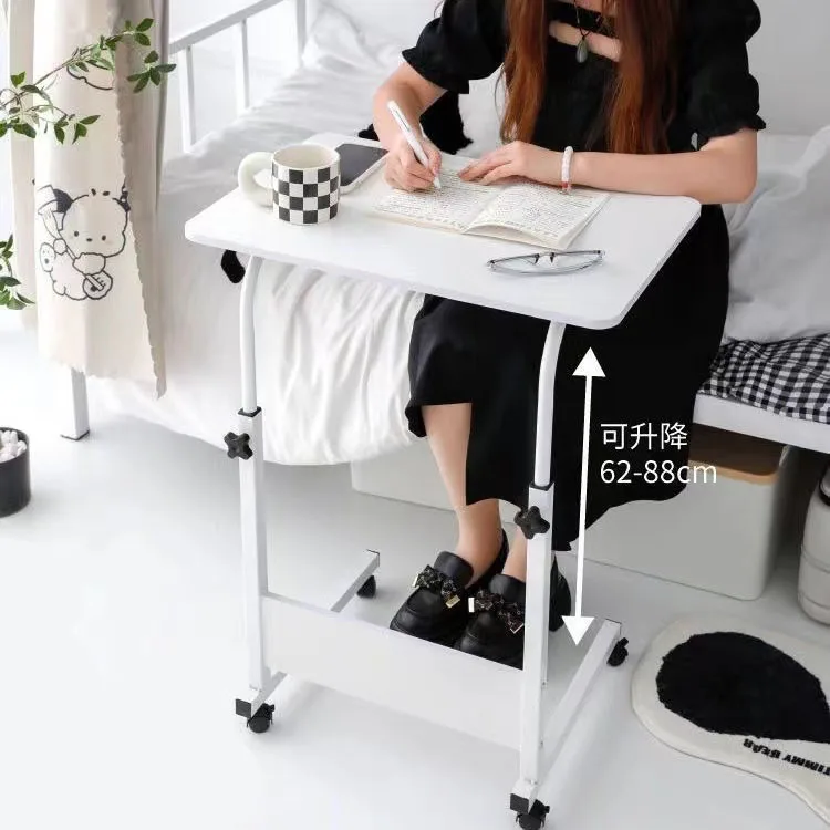 Bedroom-Bedside-Table-Household-Movable-Lifting-Dormitory-Lazy-Computer ...