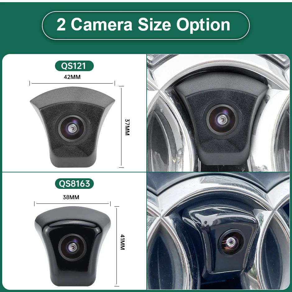 Caméra de recul,GreenYi 170 ° AHD caméra de vue avant de voiture pour Audi A3 8P A6 C7 C6 A4 B8 ...