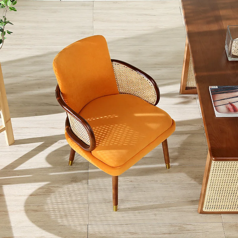Orange Dining Room Chairs