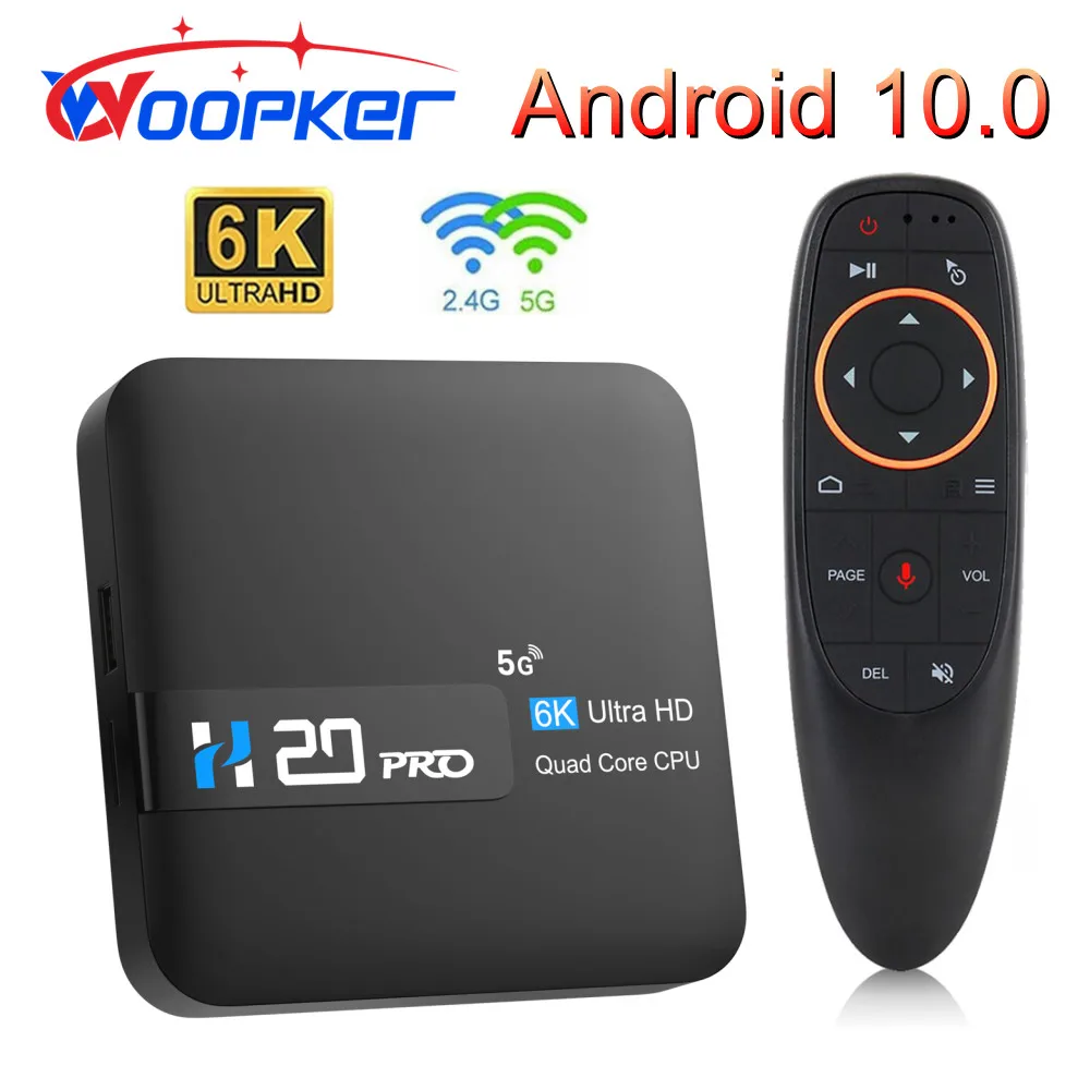 Woopker-H20-PRO-Smart-TV-Box-Android-10-0-2GB-8GB-6K-Media-Player-Play ...