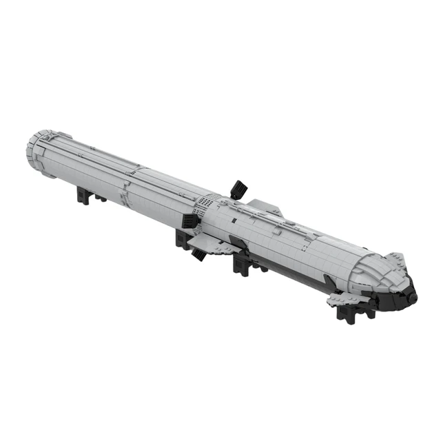 MOC Space Super Heavy Carrier Rocket SpaceX Starships Building Blocks Set Falcon Launch Vehicle ...