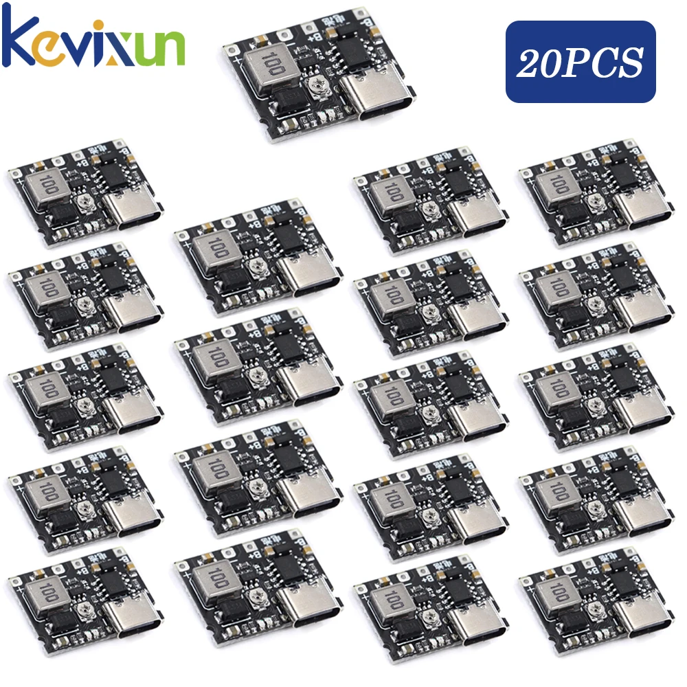 10-20pcs-3-7V-liter-9V-5V-multimeter-modified-18650-lithium-battery ...