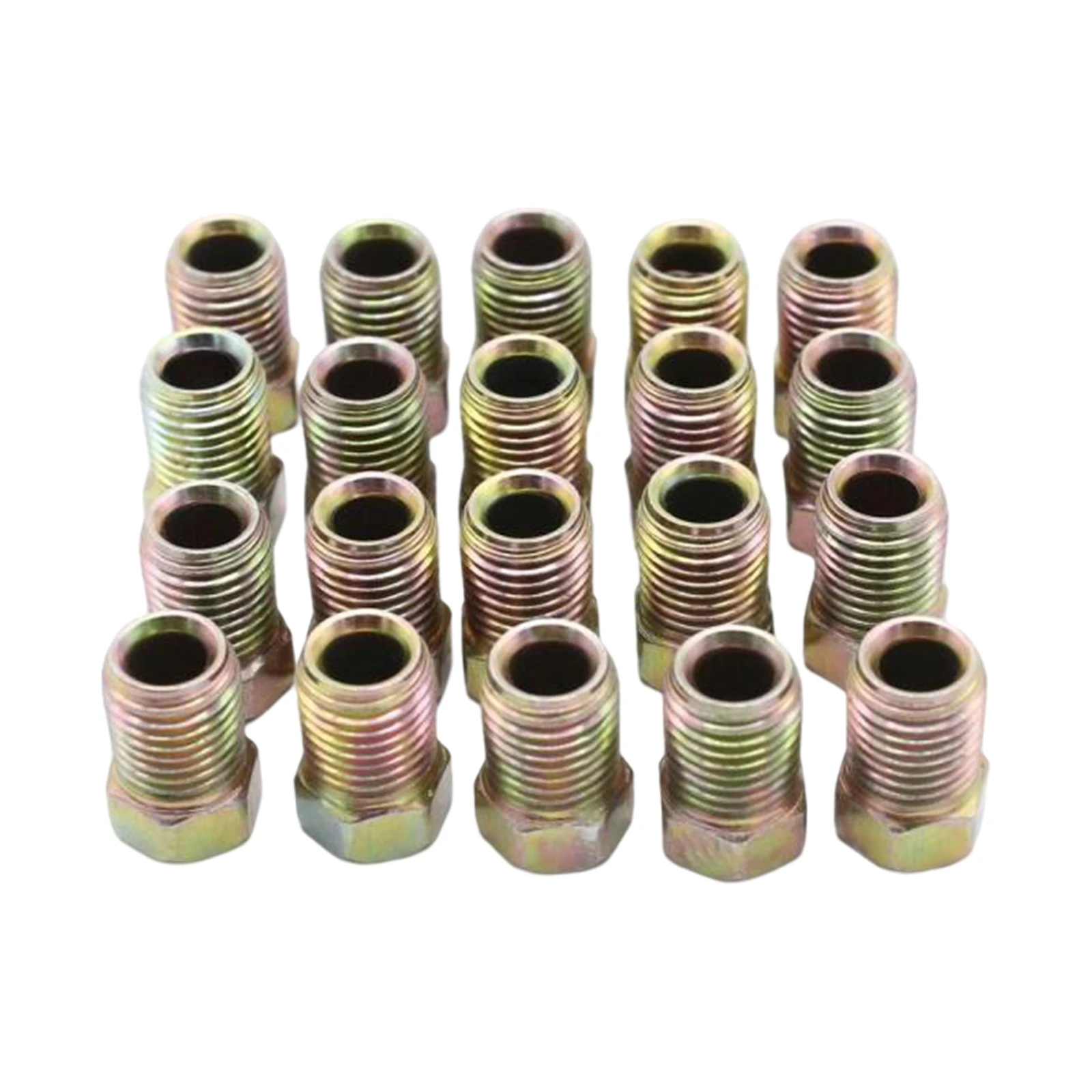 20 Pieces 3/8-24 Inverted Flare Tube Nuts Assortment for 3/16 inch Tube ...