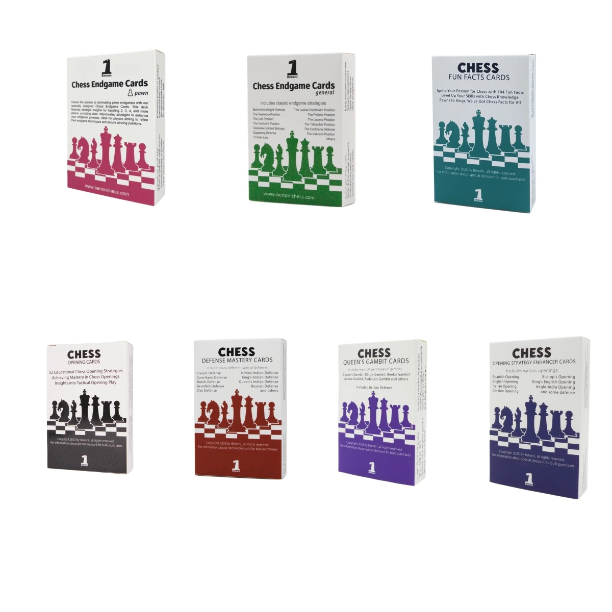 Benoni-Chess-Openings-Cards-Best-gift-for-chess-lovers-to-study-chess ...